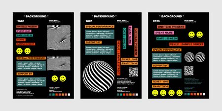 Creative poster template collection for event or festival & good for ...