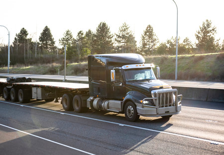 Photo of Big rig industrial classic - ID:1-163860898 - Royalty Free ...