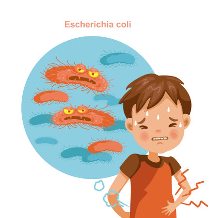 Vector of Boy suffering from stomach - ID:1-154611788 - Royalty Free ...