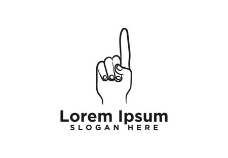 Hand logo design vector symbol Images - Search Images on Everypixel