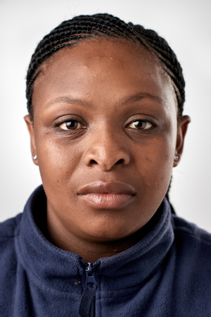 Photo of Portrait of real black african - ID:65514289 - Royalty Free ...