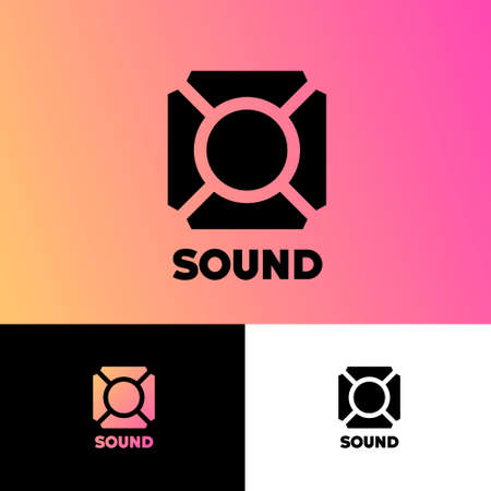 Vector of Sound logo. Musical acoustics - ID:1-168023437 - Royalty Free ...