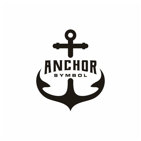 Navy Anchor Silhouette