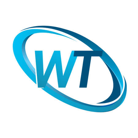 Vector of letter WT design for company - ID:1-159361513 - Royalty Free ...