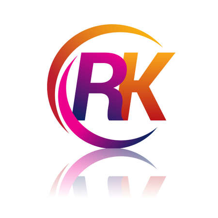 Vector of initial letter RK logotype - ID:1-158707213 - Royalty Free ...