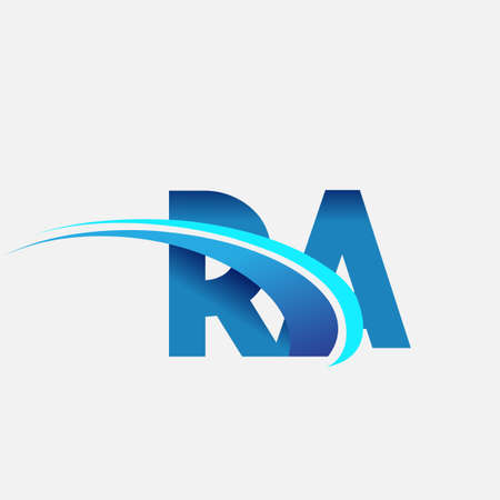 Vector of initial letter RA logotype - ID:1-158709288 - Royalty Free ...