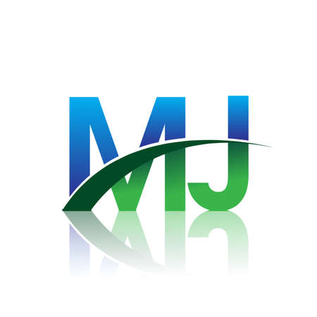 Vector of initial letter MJ company name - ID:1-159623249 - Royalty ...