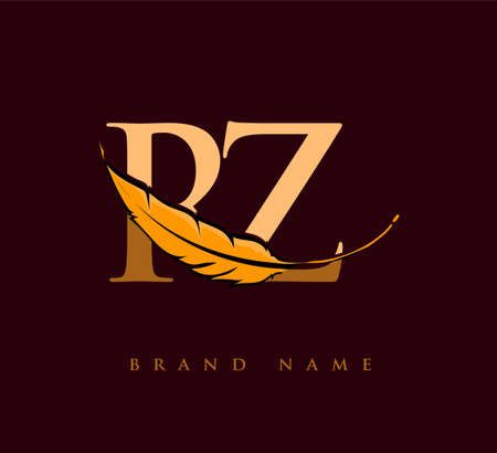 Vector of Initial letter RZ logo with - ID:1-163005826 - Royalty Free ...