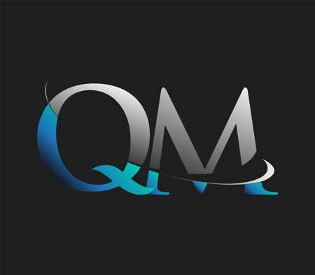 Vector of QM initial logo company name - ID:1-163076467 - Royalty Free ...