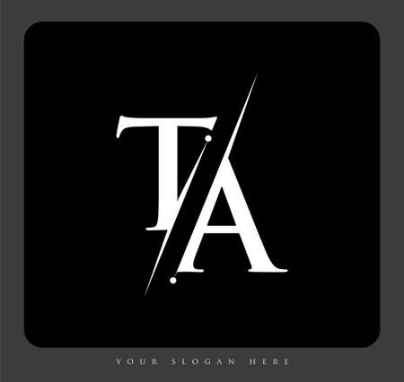 Vector of initial logo letter TA for - ID:1-163077549 - Royalty Free ...