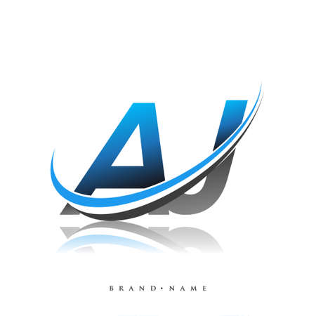 Vector of AJ initial logo company name - ID:1-163288925 - Royalty Free ...
