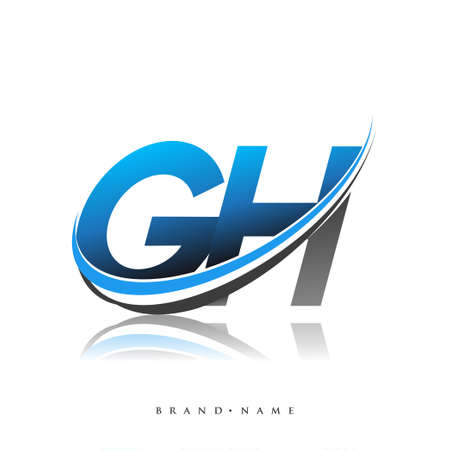 Vector of GH initial logo company name - ID:163288988 - Royalty Free ...