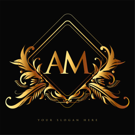 Vector of Initial logo letter AM with - ID:164069086 - Royalty Free ...