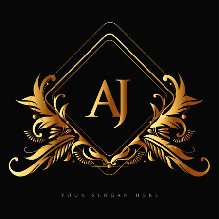Vector of Initial logo letter AJ with - ID:164069095 - Royalty Free ...