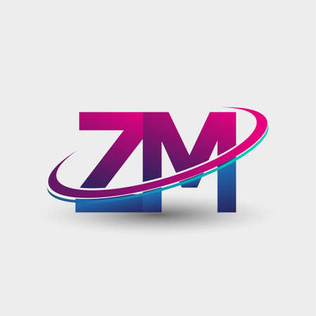 Vector of ZM initial logo company name - ID:1-164824247 - Royalty Free ...