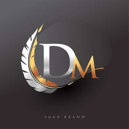 Vector of Initial letter DM logo with - ID:167379835 - Royalty Free ...