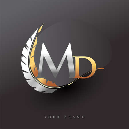 Vector of Initial letter MD logo with - ID:1-167386573 - Royalty Free ...