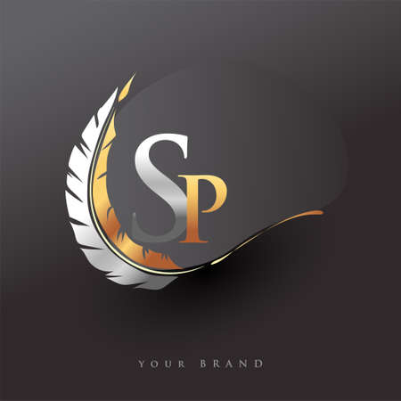 Vector of Initial letter SP logo with - ID:167389163 - Royalty Free ...