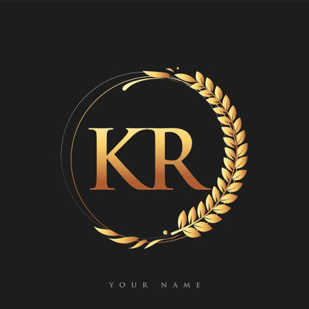 Vector of Initial logo letter KR with - ID:1-167615640 - Royalty Free ...