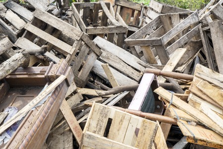Photo of Close up of scrap wood piles - ID:1-122085617 - Royalty Free ...