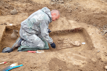 Photo of Archaeological excavation. The - ID:1-115539957 - Royalty Free ...