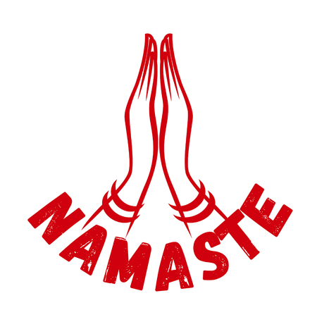 Animated Namaste Welcome