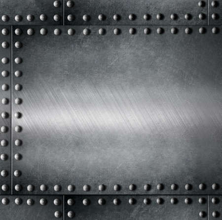 metal armour with rivets background - Stock Image - Everypixel