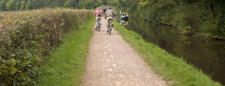 the taff trail long distance footpath and cycle route alongside the ...