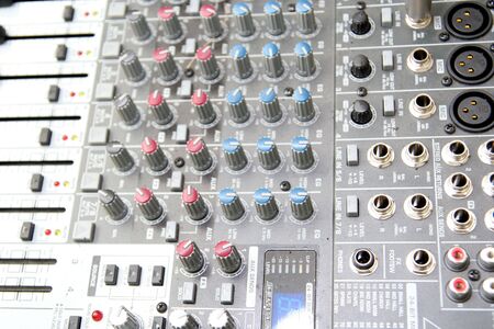 sound system control board - Stock Image - Everypixel