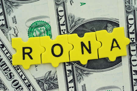 financial ratios, RONA = Return on Net Assets - Stock Image - Everypixel