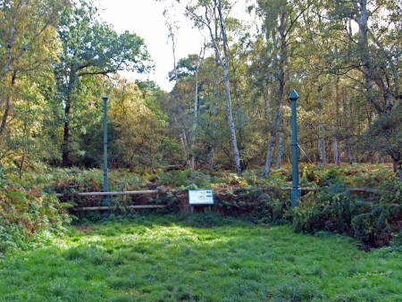 These two posts in Holme fen record the wasting away of the peat which ...