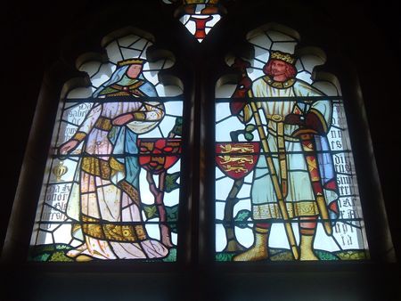 Stained Glass Window, Cardiff Castle - Stock Image - Everypixel