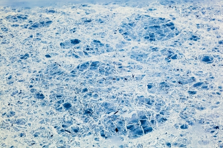 sheet of ice floating on the arctic ocean - Stock Image - Everypixel