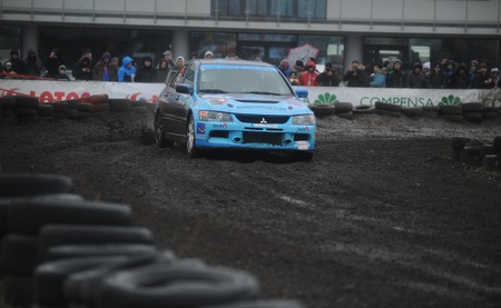 WARSAW, POLAND - DECEMBER 12, 2015: 53-th Barborka Rally Polish ...