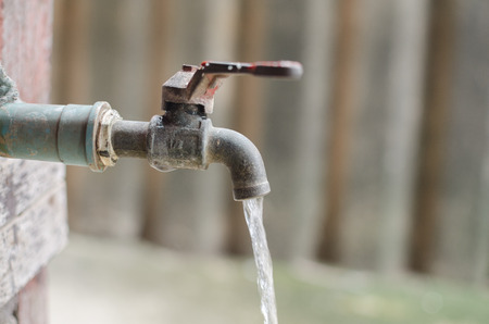 washing with cool water clean with water and, typically, - Stock Image ...