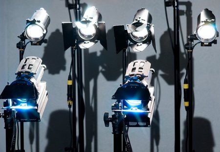 Beautiful shot of light equipment - Stock Image - Everypixel