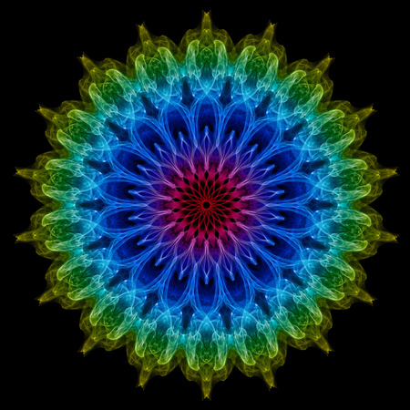 Smoke Mandala suitable for Zen enthusiasts. - Stock Image - Everypixel