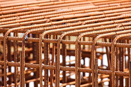 Reinforced steel rods - Stock Image - Everypixel