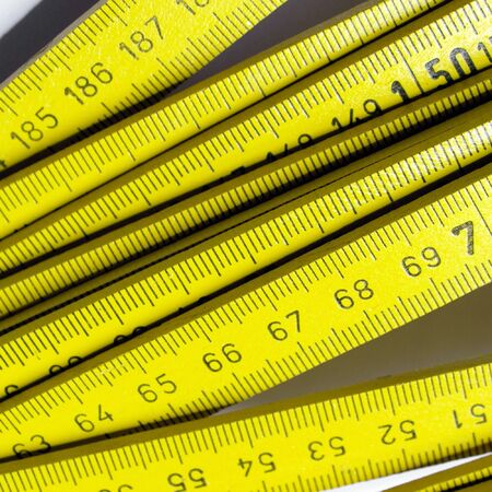 Carpenter's ruler - Stock Image - Everypixel