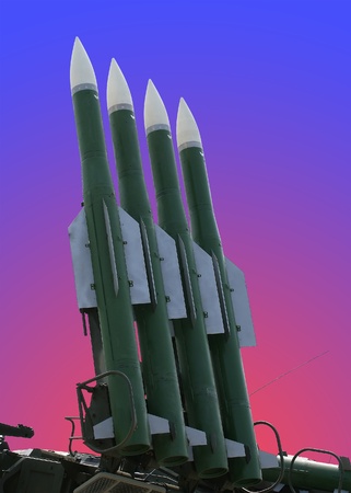 Modern military launched intermediate-range missiles, Russia - Stock ...